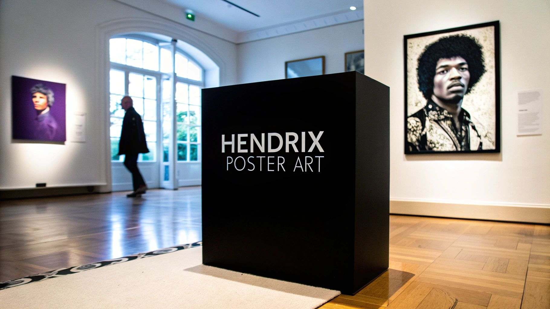 Jimi Hendrix Poster Art That'll Make Your Walls Wail – Striped Circle
