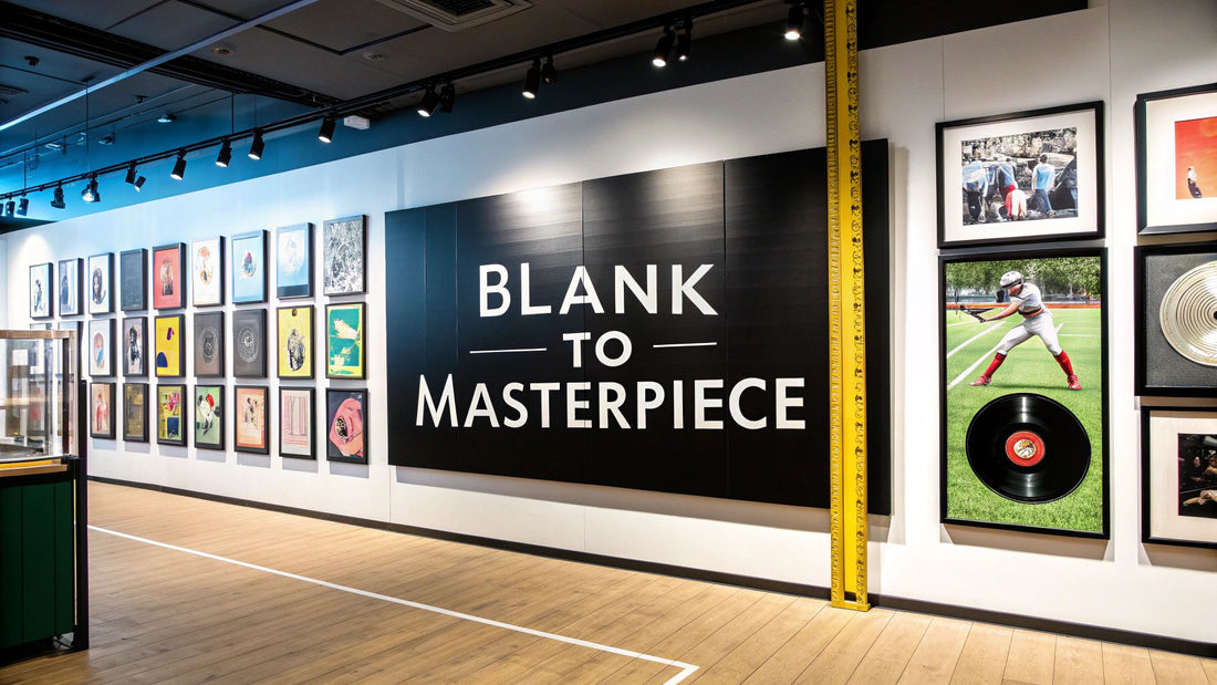 Frames Design On Wall From Blank Space To Masterpiece – Striped Circle