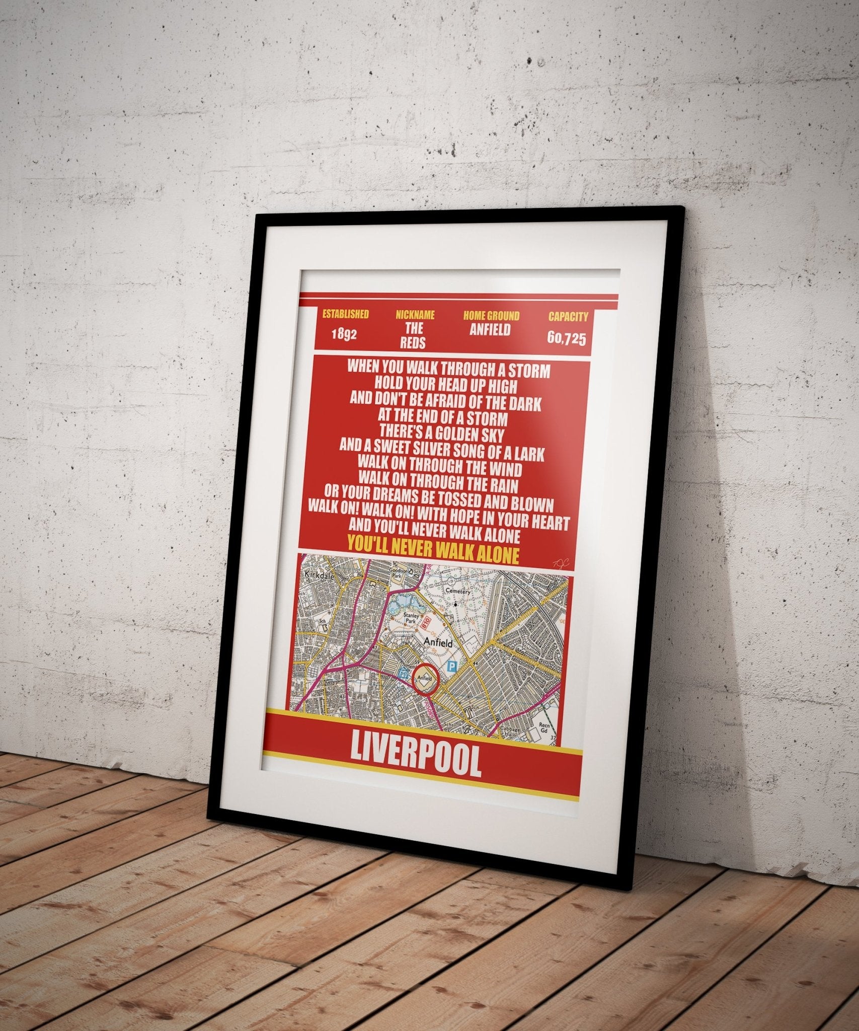 Liverpool prints, posters and art for all Liverpool Football Club fans ...