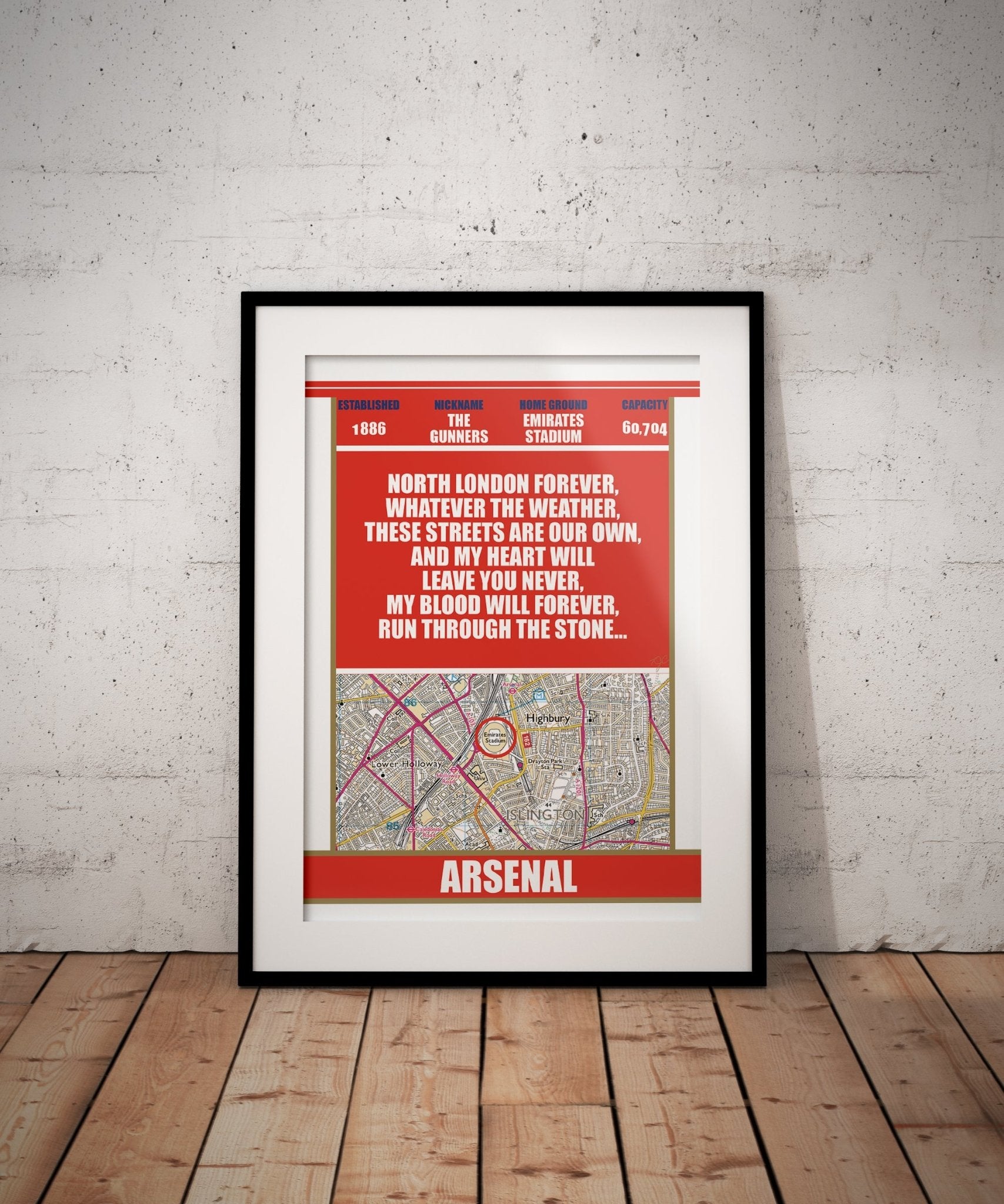 Arsenal prints, posters and artwork for all Arsenal Football Club fans ...