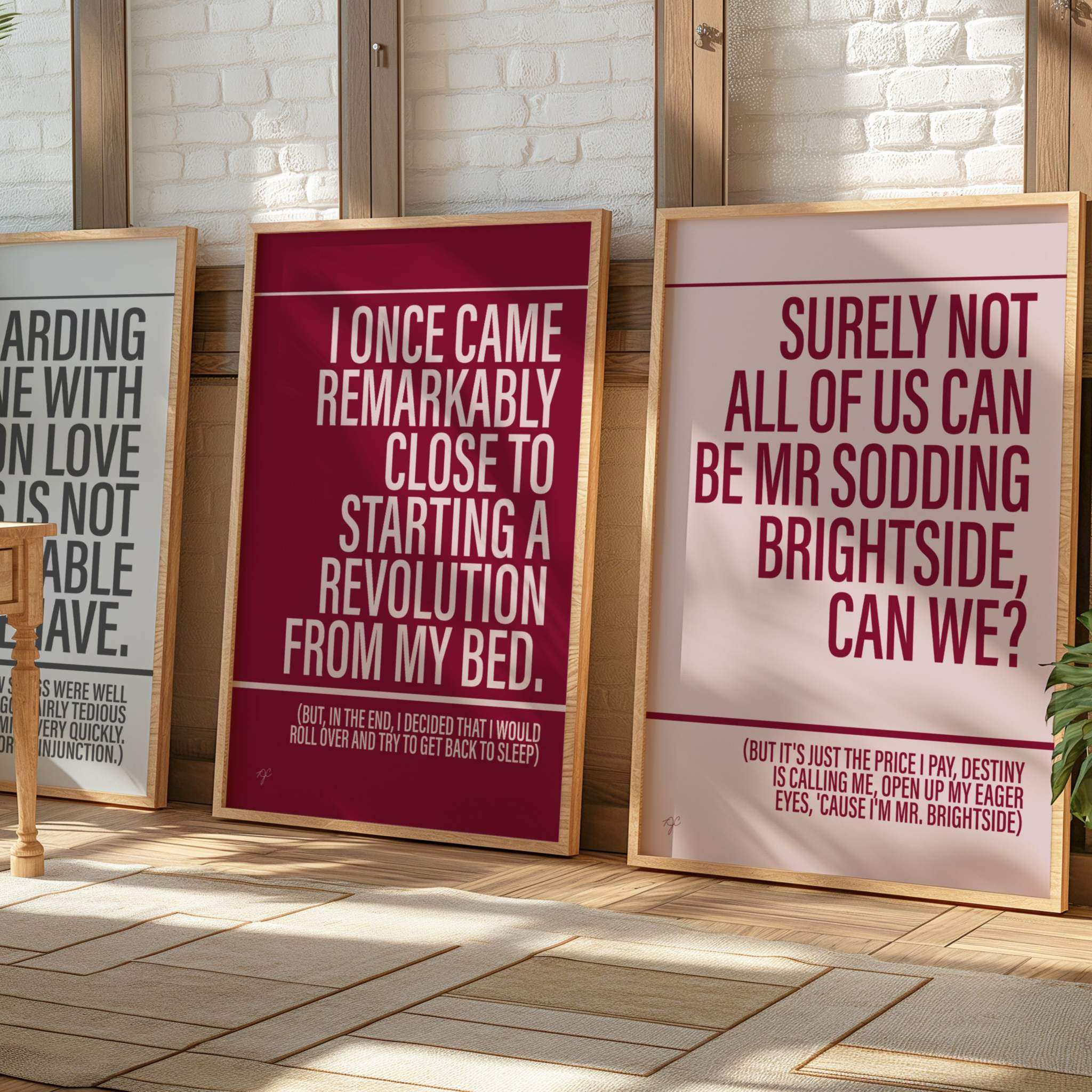 Wall art, posters & lyric prints inspired by the music that you love ...
