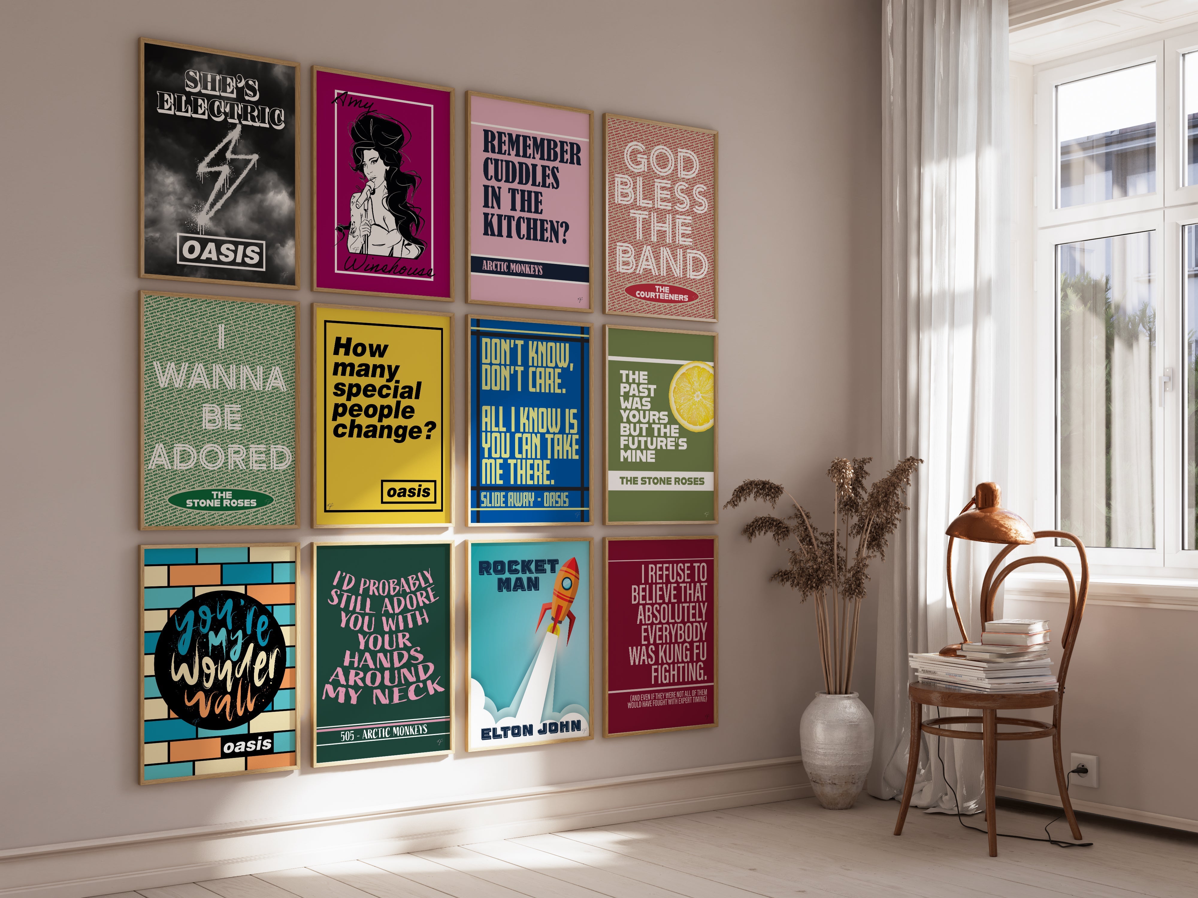 Wall art, posters & lyric prints inspired by the music that you love ...