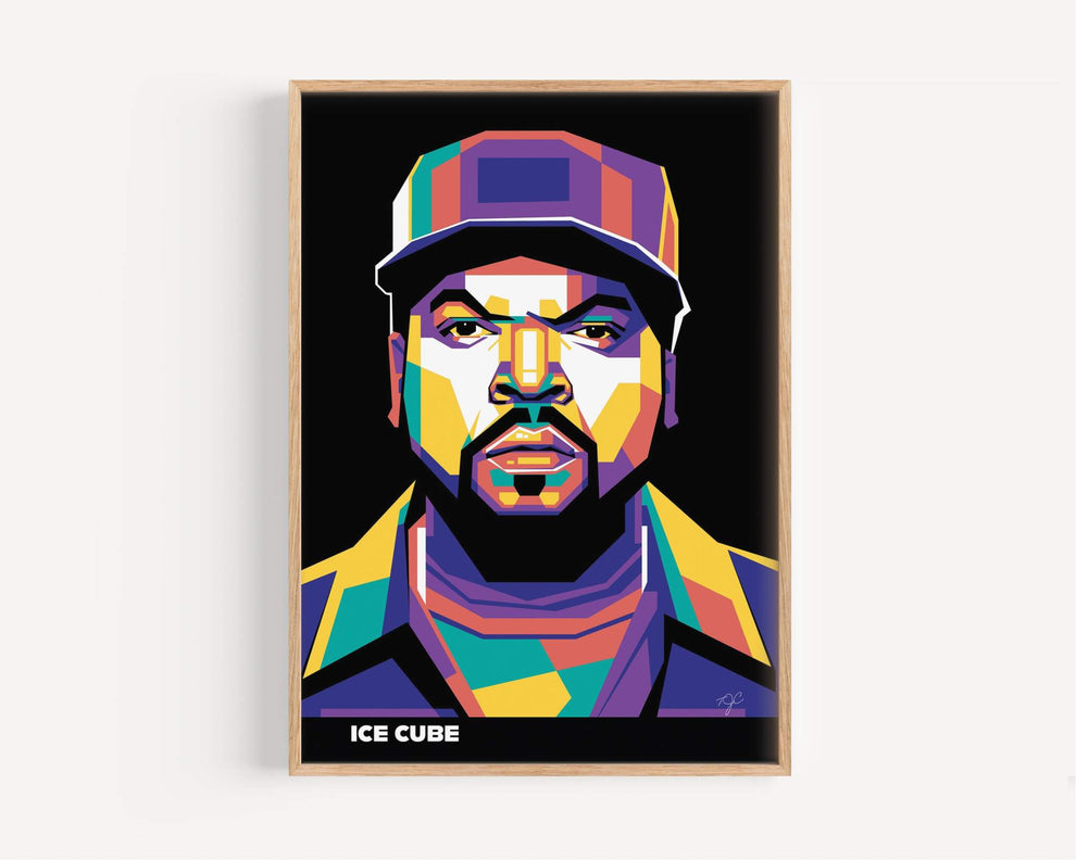 Ice Cube print produced on a high quality matte luxury fine art paper ...