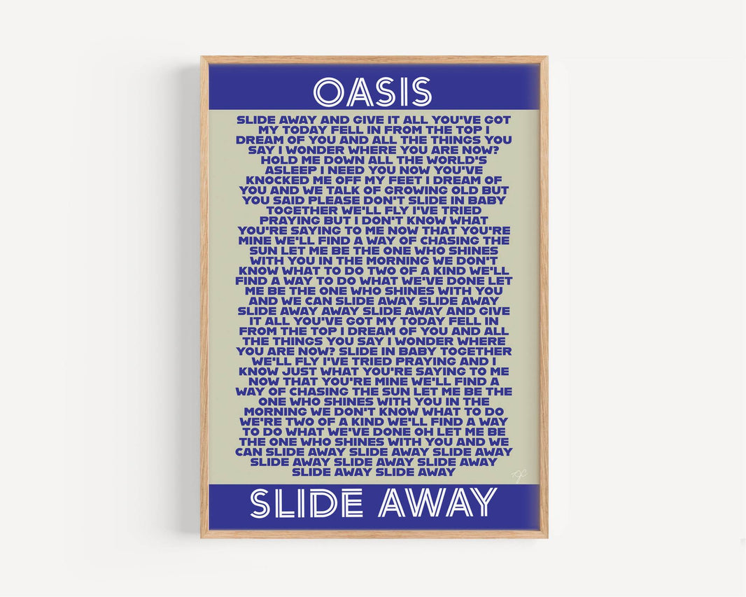 Oasis prints, posters, album covers & lyrics including Liam Gallagher ...
